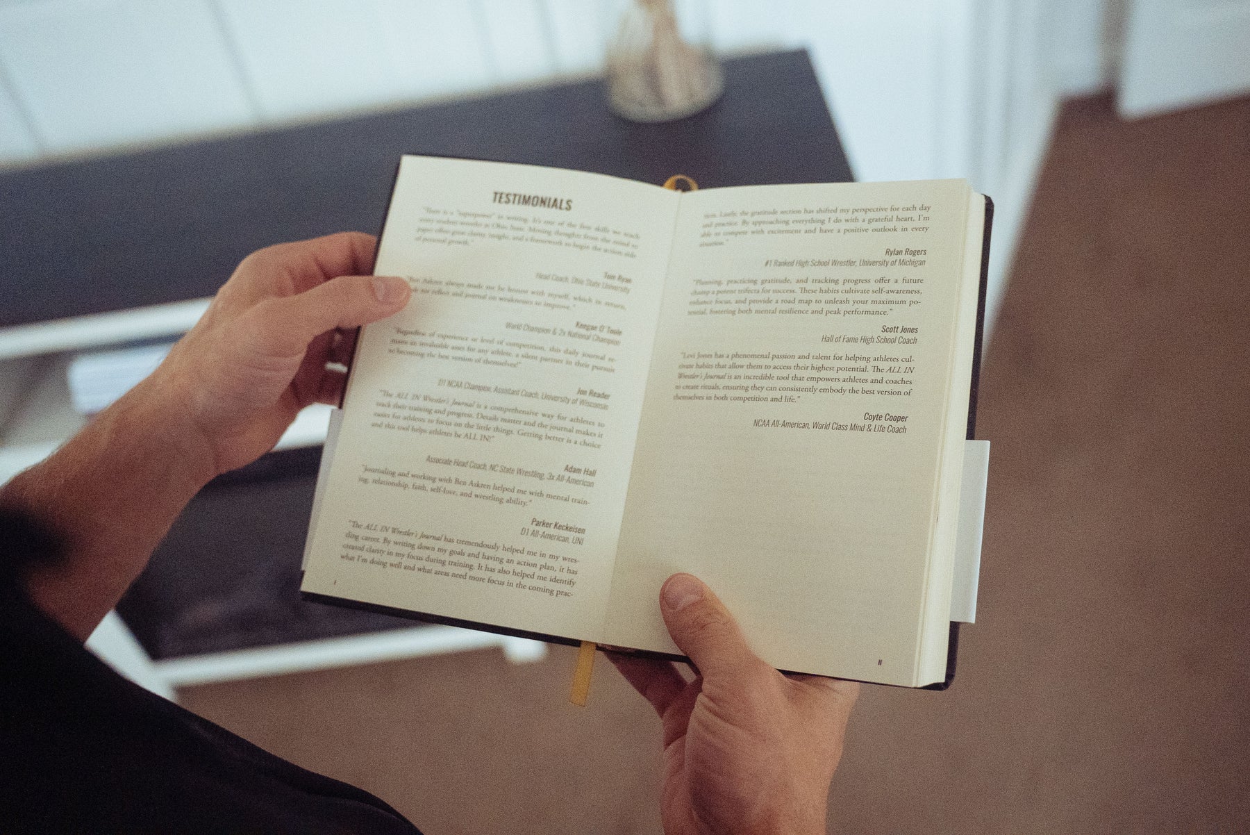 ALL IN WRESTLER`S JOURNAL – ALL IN WRESTLER`S JOURNALS